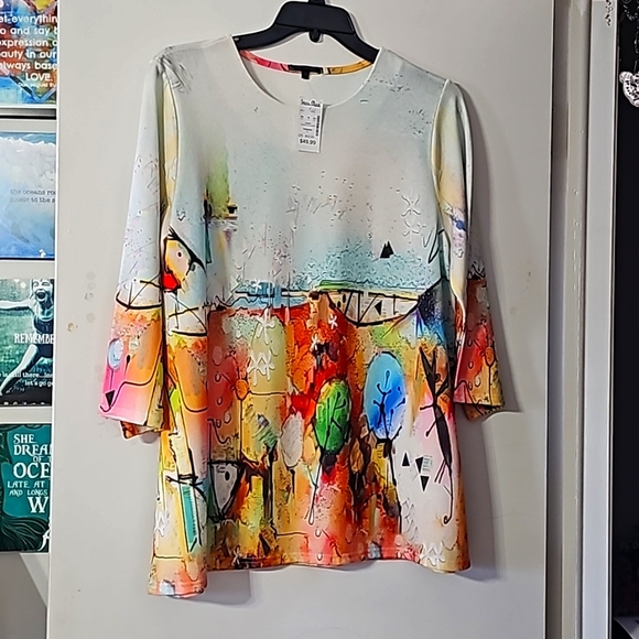 Lily London | Tops | Colorful Top By Lily London | Poshmark